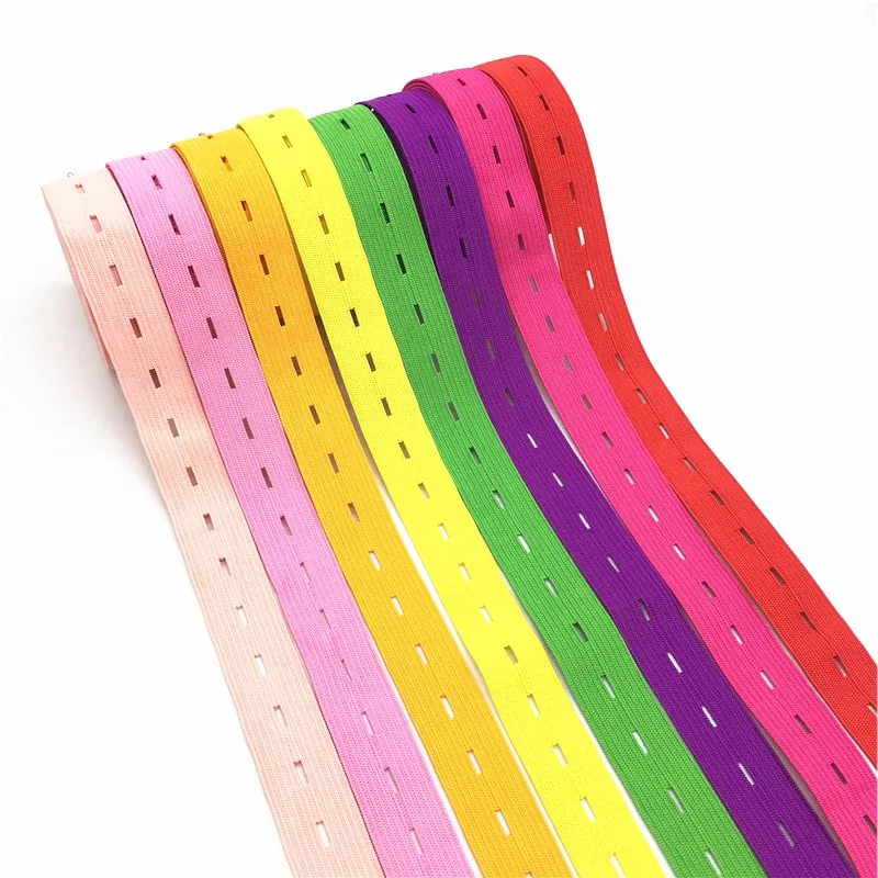 18mm with Hole Elastic Bands Flat Extenders Strong Adjustable Pants ...
