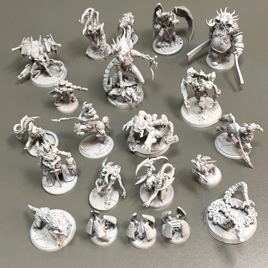 Lot Nemesis Alien Monsters Heroes Miniatures Tainted Grail Sci-fi ...