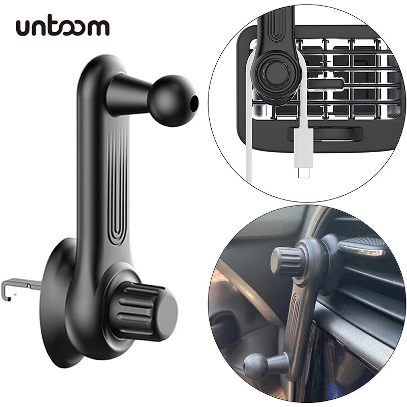 Car Air Vent Mount Clip Universal 17mm Ball Head For Magnetic Car Phone ...