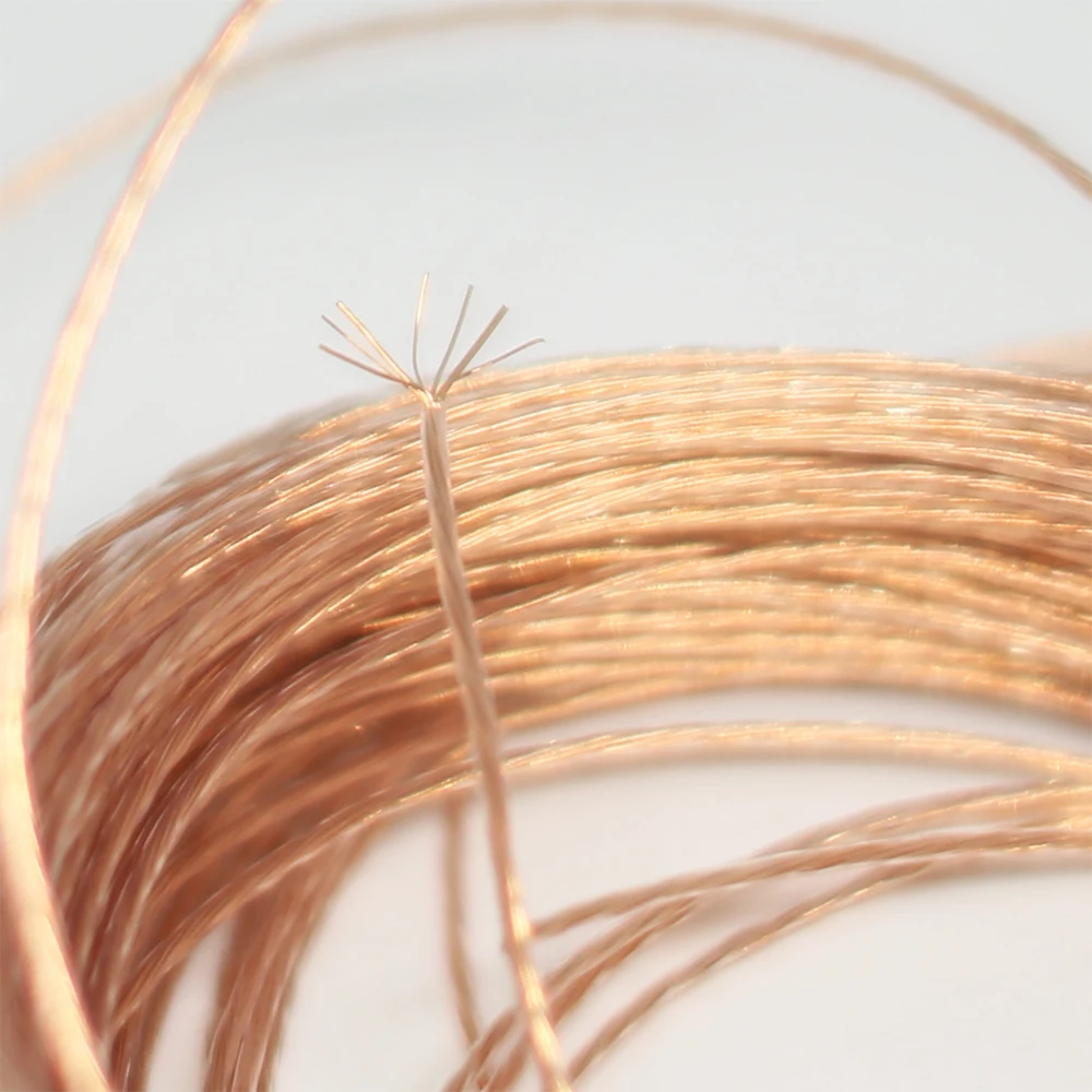 Hifi-Audio-8N-OCC-pure-copper-audio-interconnect-cable-balance-wire ...