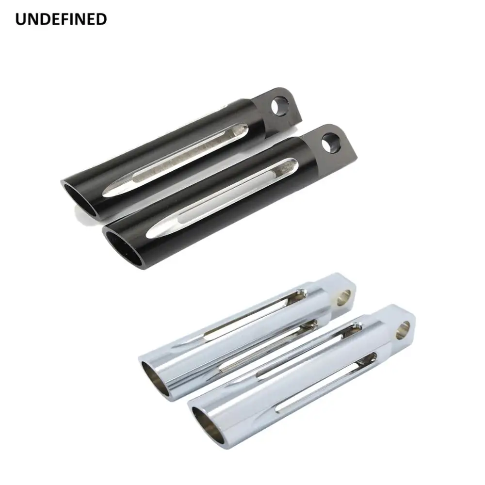 2x-Male-Mount-Motorcycle-CNC-Aluminum-Foot-Pegs-Footrest-For-Harley ...