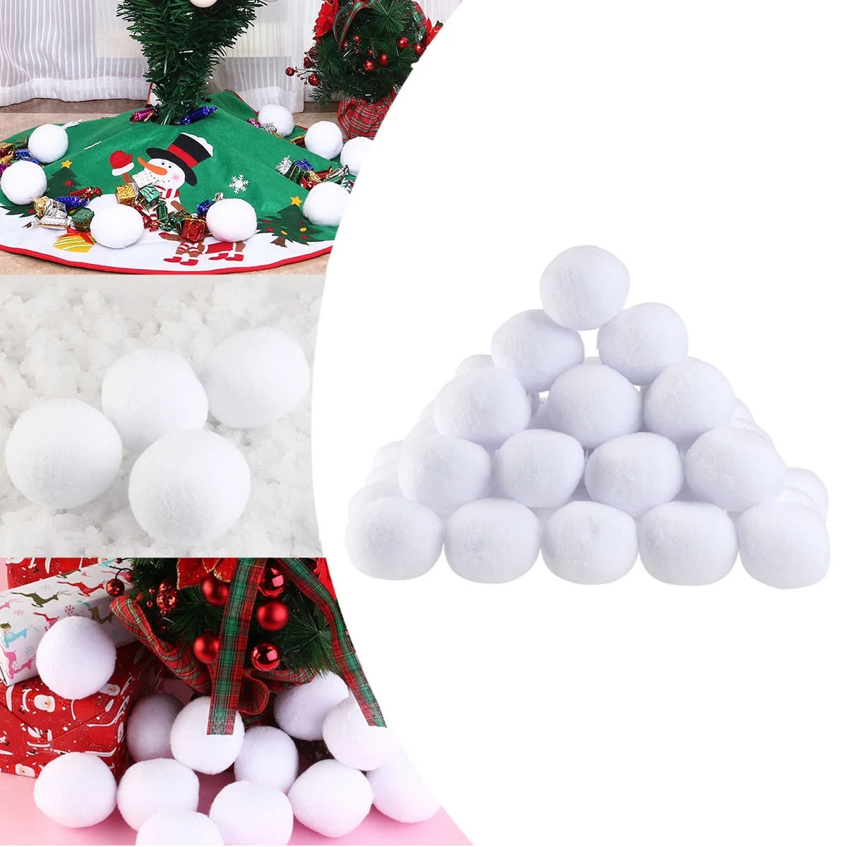 10pcs-7cm-Christmas-Snowballs-Indoor-Realistic-Soft-Plush-Snow-Balls ...