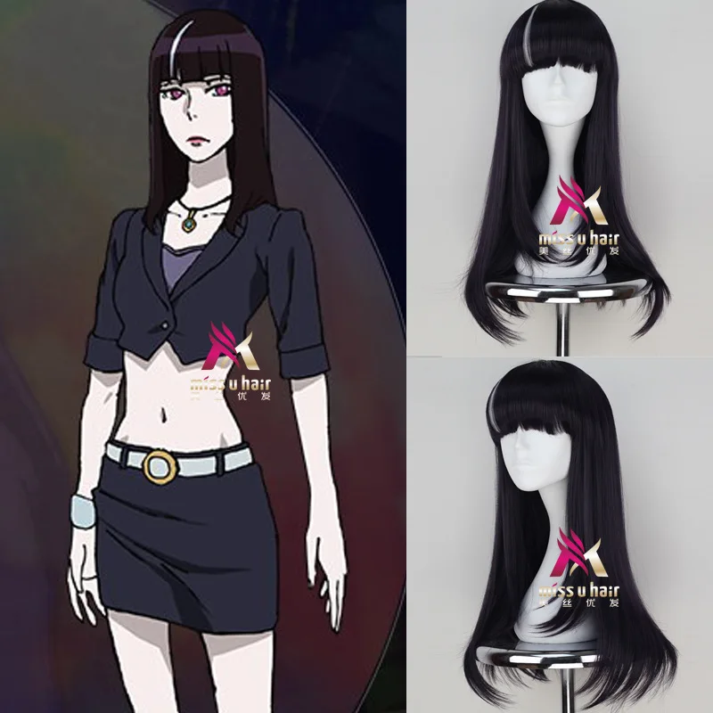 anime-Movie-Death-Parade-Death-Billiards-Chiyuki-Cosplay-Costume-Wig ...