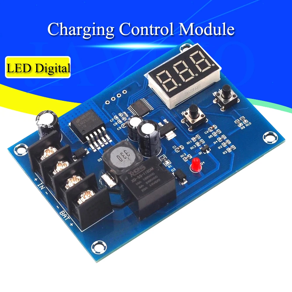 Charging Control Module 12 24V Storage Lithium Battery Charger Control ...
