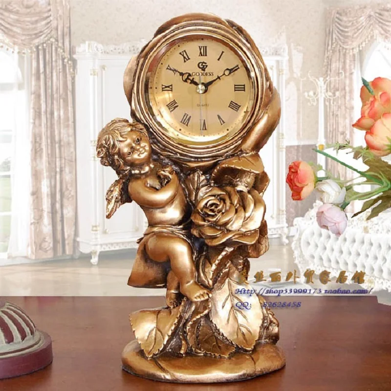 CHRISTMAS-EUROPEAN-GOLD-CLOCK-ANGEL-ROSE-MOLDING-PROCESS-SCHEDULE ...