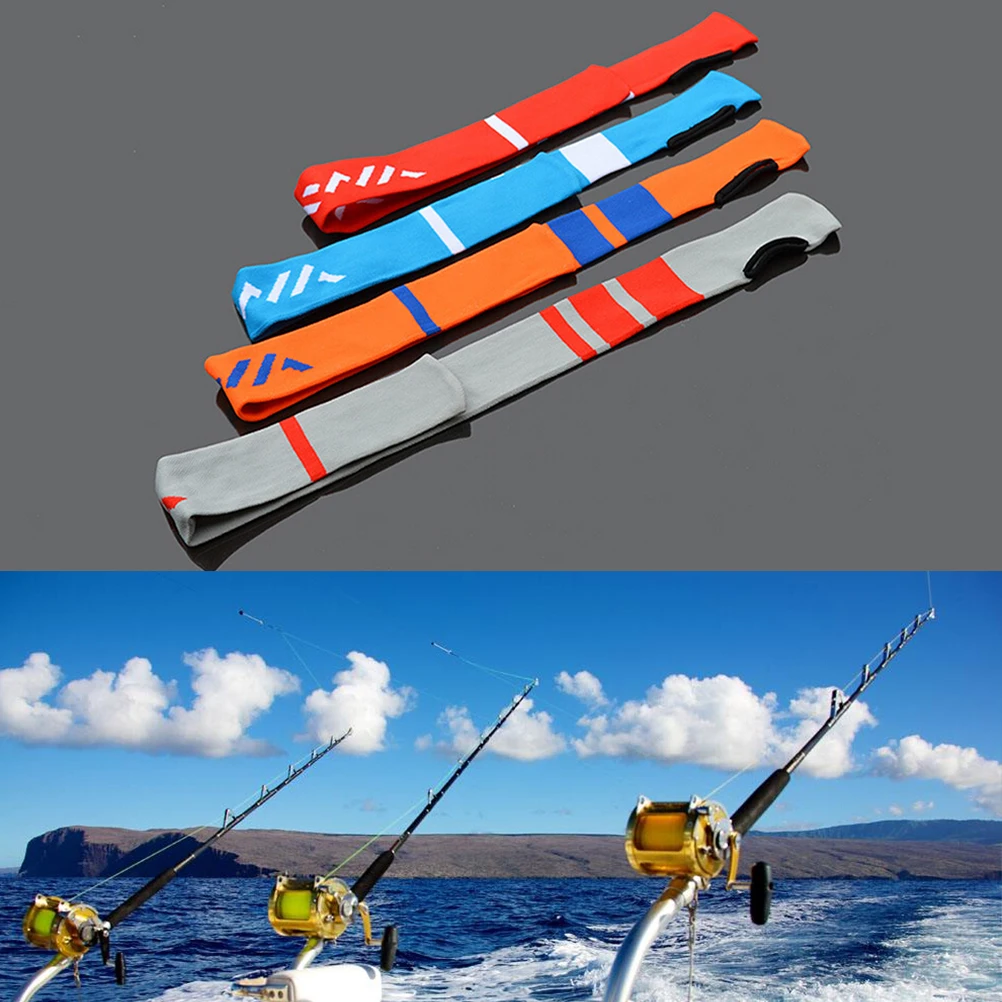 High Elastic Abrasion Resistance Fishing Rod Bag Protector Tackle Nylon ...