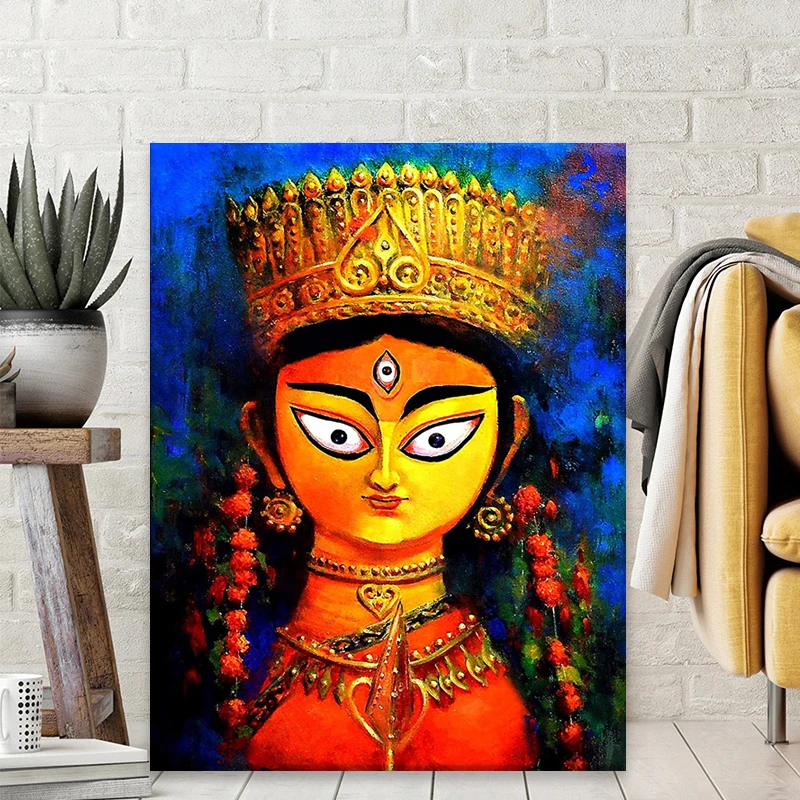 Goddess Durga Modern Art