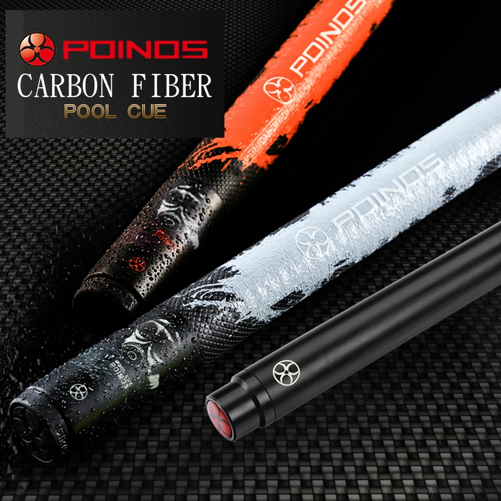 Hot-Sale-POINOS-Billiard-Pool-Cue-13mm-Professional-Carbon-Fiber ...