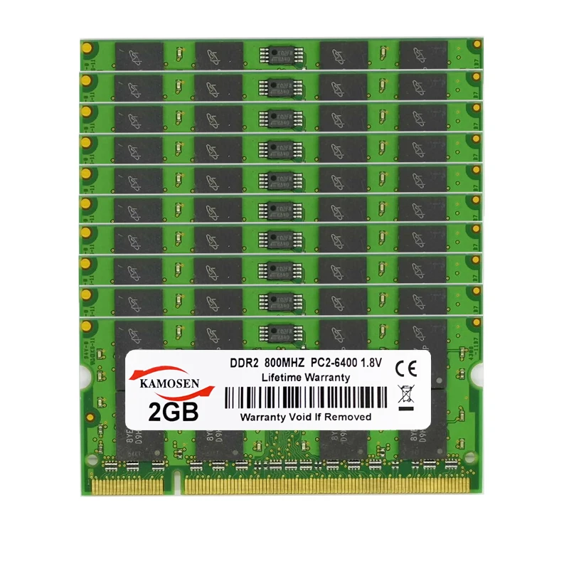 Pc2 5300 Ddr2 667mhz Sodimm 200 Pin | 10 Pcs 2gb Ddr2 Notebook - 10 2gb ...