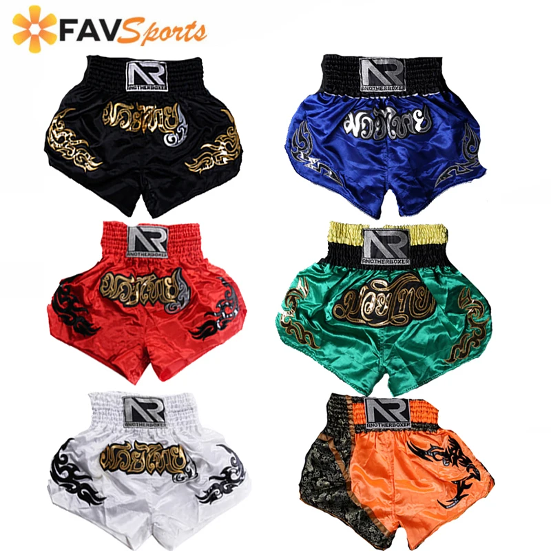 Hot!!! Men Women High Quality Boxing Trunks Quick Dry Printing MMA ...