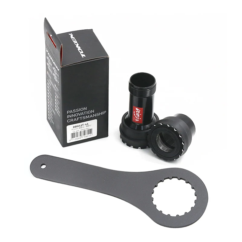 TOKEN INTERLOCK steel bearing Thread Fit Bottom Bracket for bb86/bb92 ...