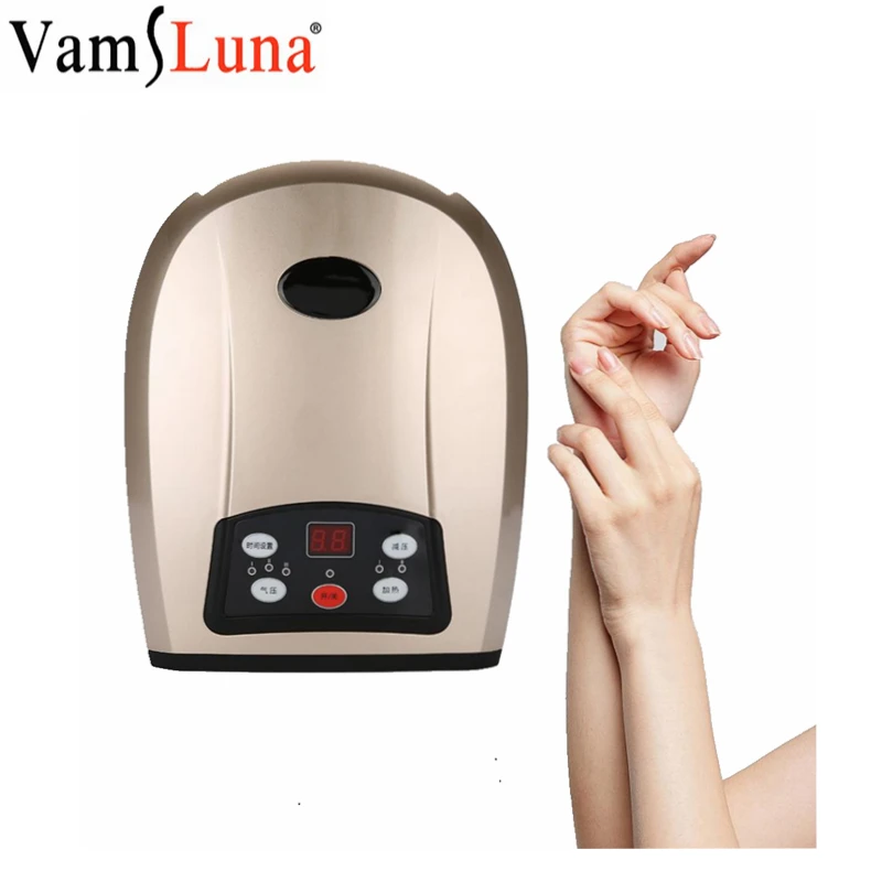Electric Hand Massager Cordless Palm Finger Air Compression Machine ...