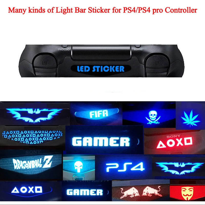Ps4 Light Bar Decals
