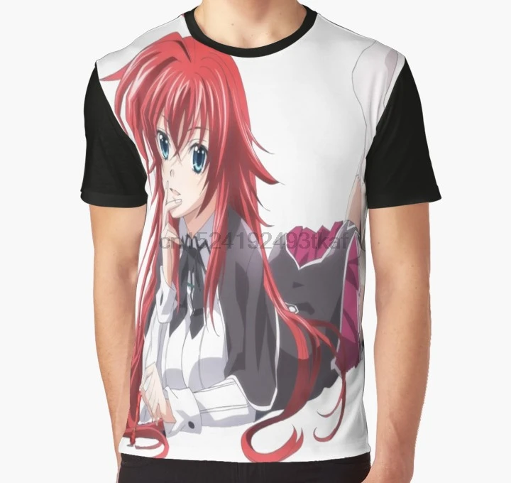 All Over Print 3D Tshirt Men Funny T Shirt Highschool Dxd Rias Gremory ...