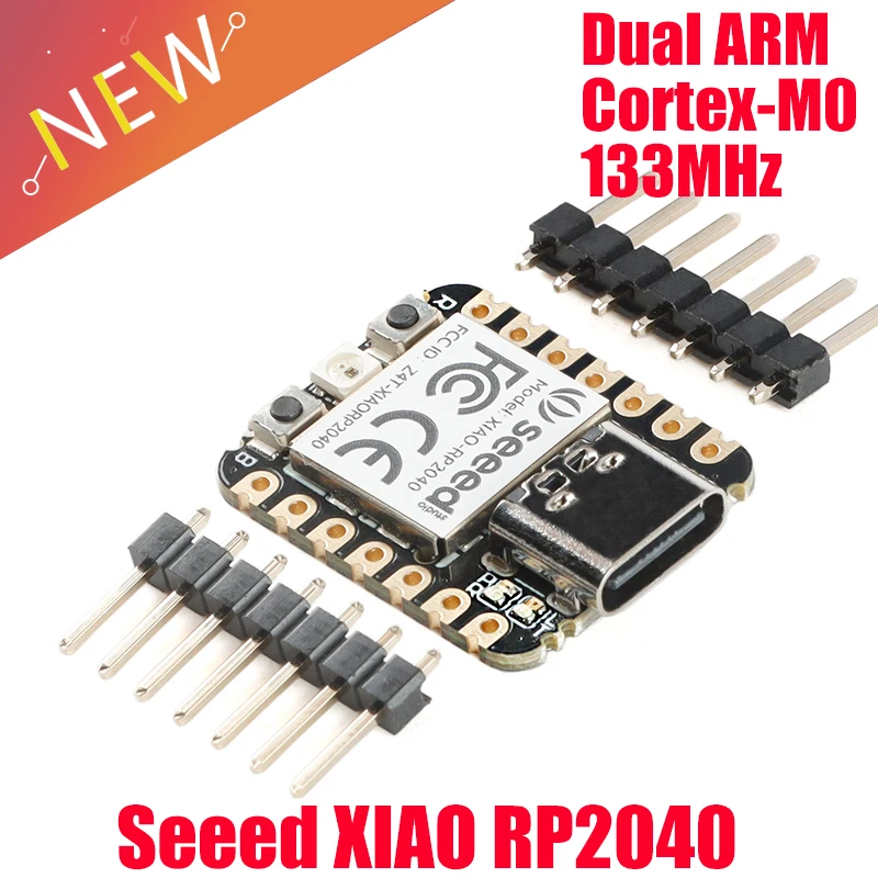 Látott Seeeduino Xiao Rp2040 Raspberry Pi Chip -Fejlesztési Tábla Modul Az Arduino/Micropython ...