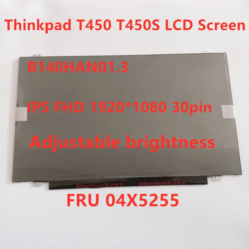 New/Orig For Lenovo ThinkPad 14" B140HAN01.3 FHD IPS Lcd screen T450 ...