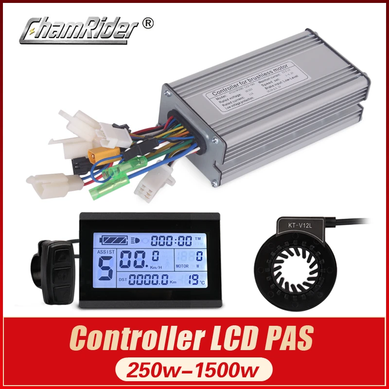 Kt Controller 48v Motor Controller 52v Ebike Controller 36v 1500w 1000w ...