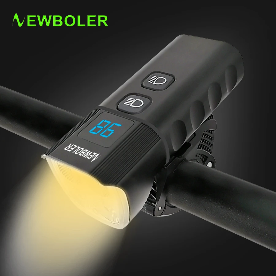 Newboler 6400mah Bicycle Light Usb Chargeable 1600 Lumen Bike Light 5v ...