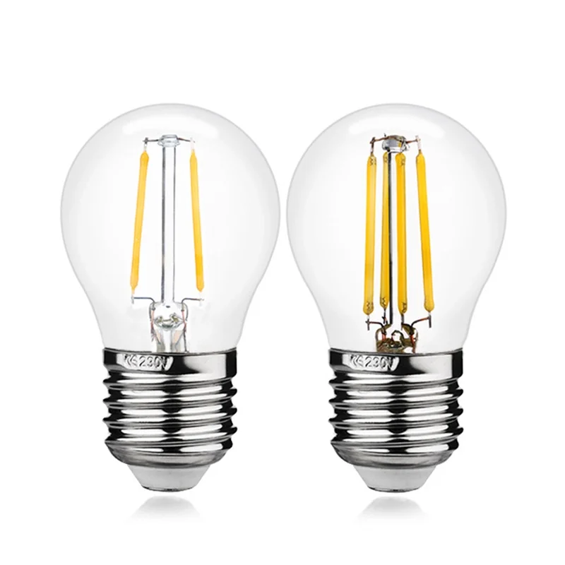 Bombilla LED Retro Edison para lámpara colgante, E27, E14, G45, C35, 4w ...
