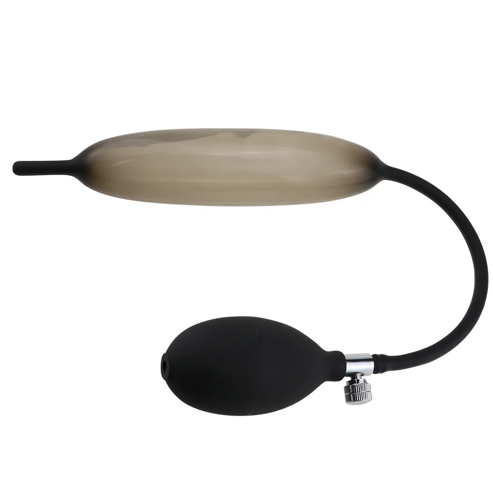 Men's Inflatable Masturbator Silicone Penis Plug Urethral Dilation ...
