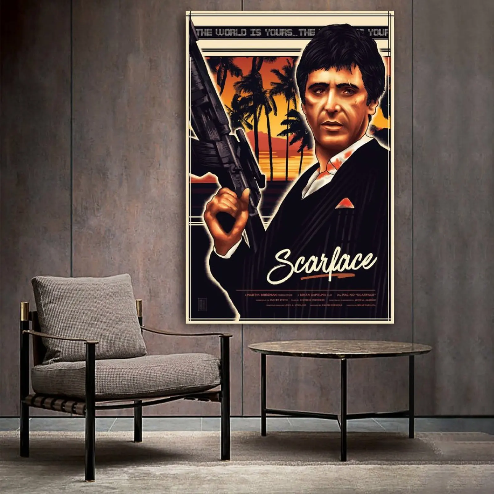 Scarface Cover Picture Generator