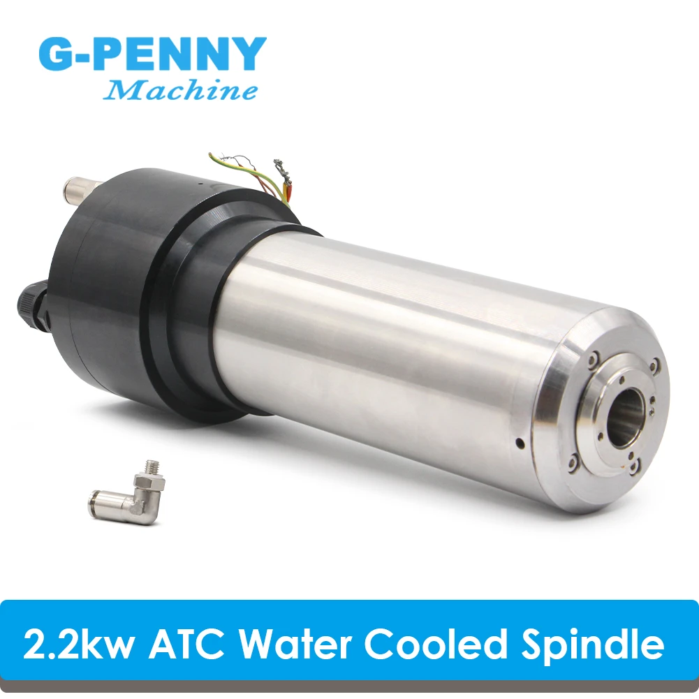 2.2kw Water Cooled Spindle Atc Spindle Motor 220v Rotating Spdeed ...