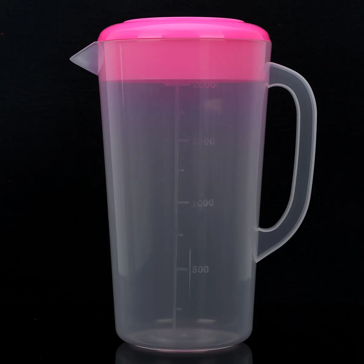 Pink Plastic Pitcher