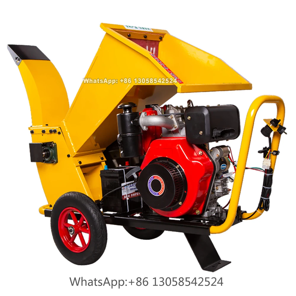 CXC-701-Gasoline-Engine-Branch-Shredder-Manual-Wood-Chipper-Shredder ...