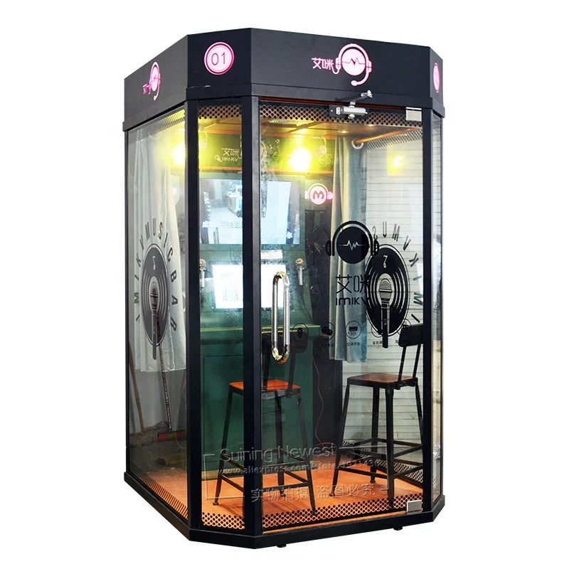 Shopping-Center-Game-Hall-Jukebox-Music-House-Soundproof-Room-Karaoke ...