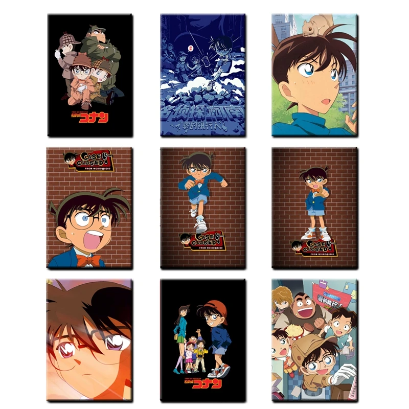 Hd Prints Picture Home Wall Nordic Style Detective Conan Anime Poster ...