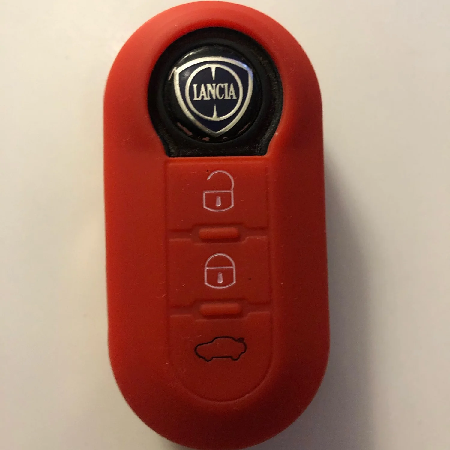 Car Key Case Cover Silicone For Fiat 500 Grande Punto Stilo Panda ...