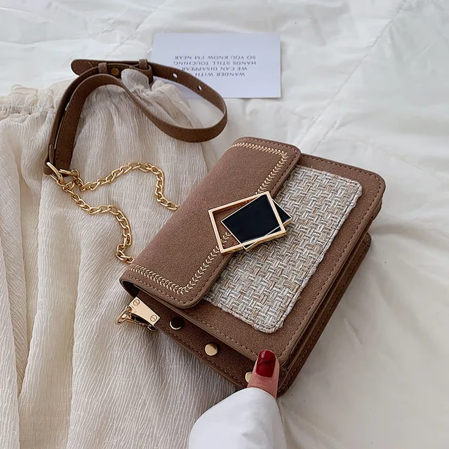 Scrub Leather Weave Crossbody Bags For Women | Muduh Collection