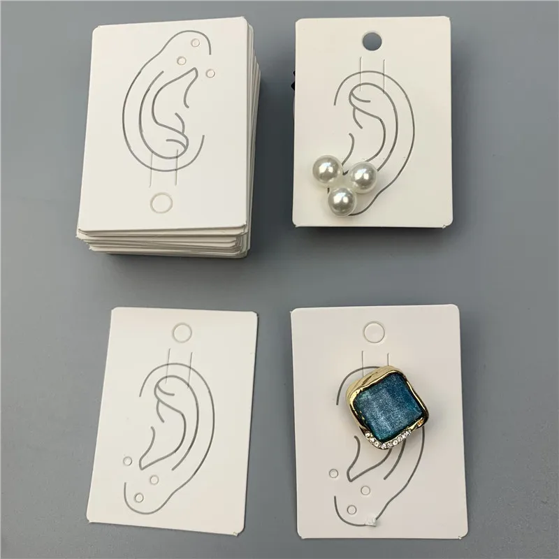50pcs-Kraft-Paper-Packing-Tag-Cards-for-Earring-Jewelry-Display-Ear ...