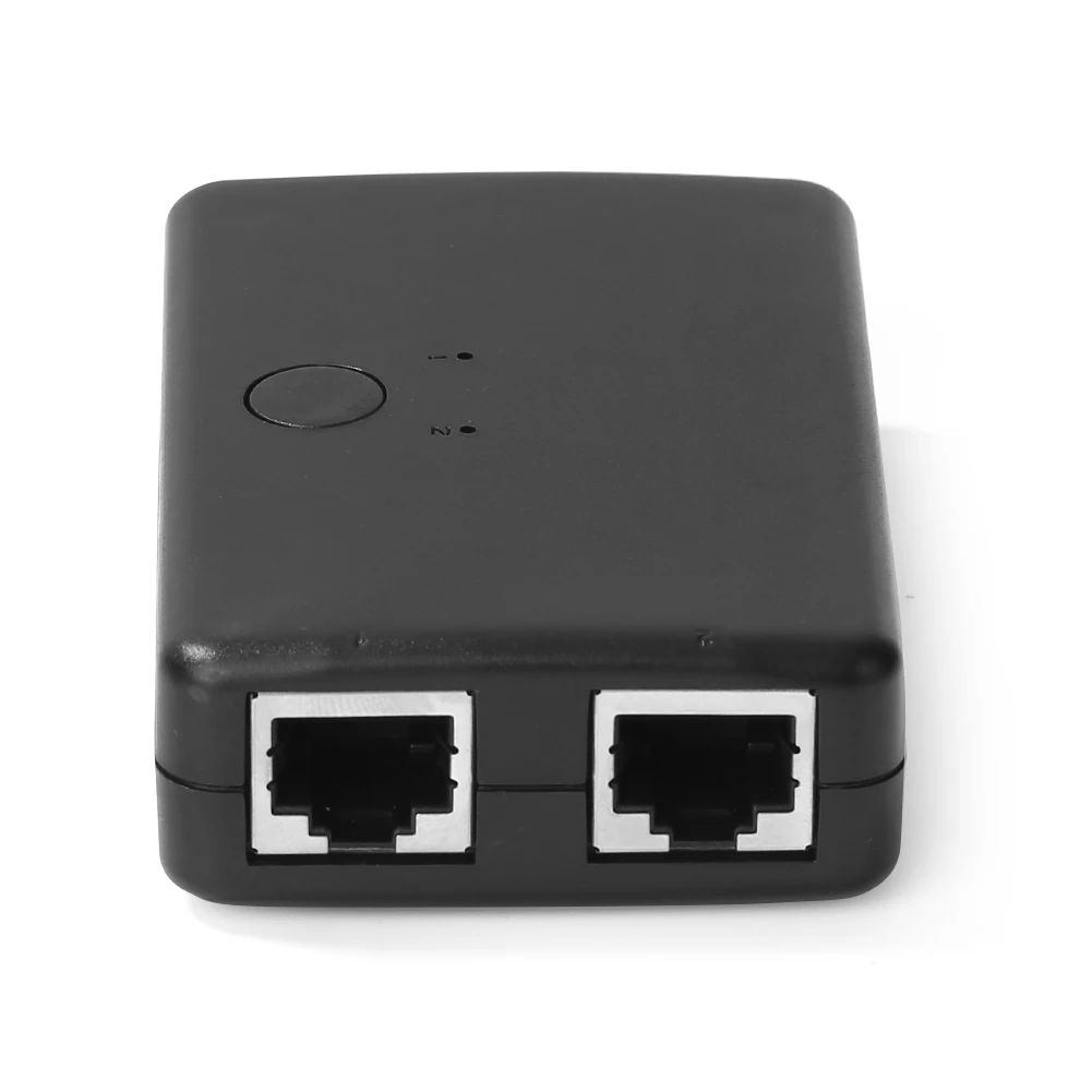 Mini 2พอร์ต1000 Mbps Network Switch RJ45 LAN Ethernet Switcher พร้อมสาย ...