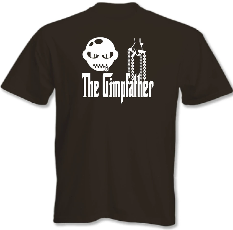 BDSM T Shirt The Gimp Father Mens Funny Godfather Bondage Fetish Mask ...
