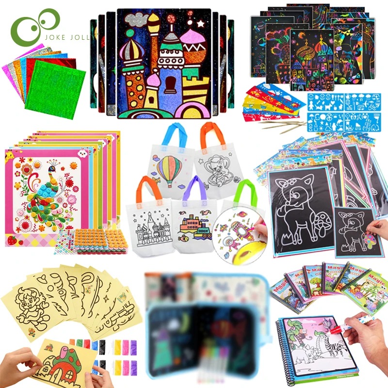 Kids-Drawing-Toys-Set-Painting-Craft-Toys-Early-Educational-Learning ...