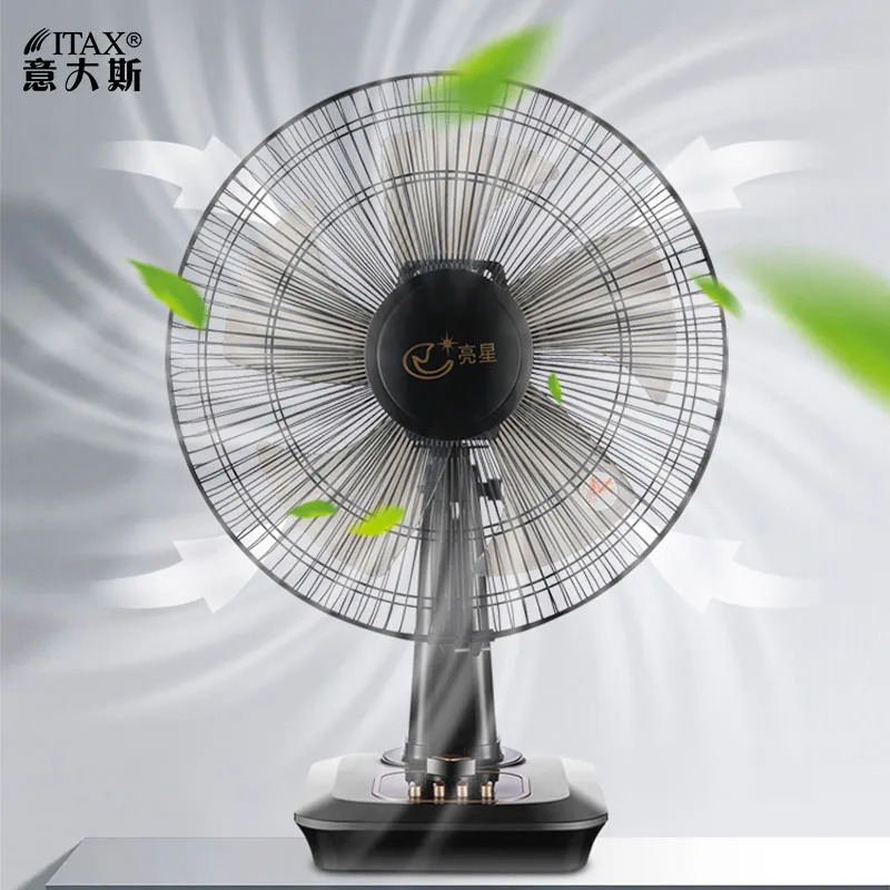 Mainstays 12-Inch 3-Speed Oscillating Table Fan, Black, 52% OFF