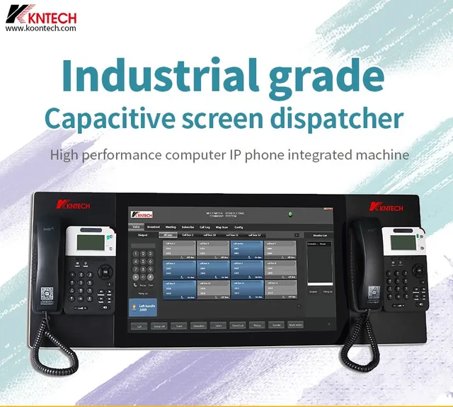 Computer Telephone Operator Console