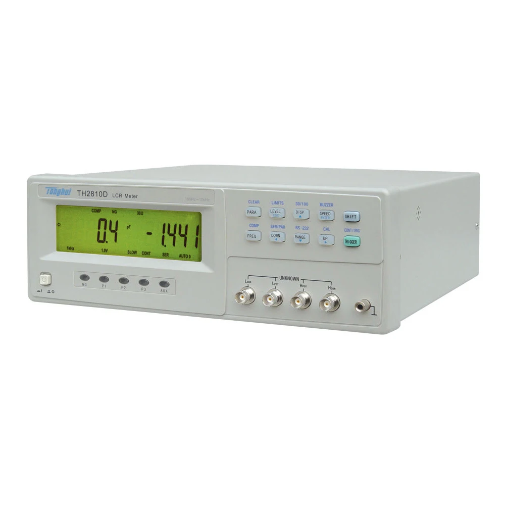 Test, Measurement & Inspection High-accuracy Benchtop LCR Meter 10KHz ...