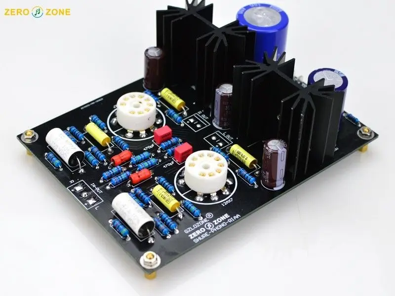 Zerozone Hifi Tube Mm Riaa Turntable Phono Preamplifier Kit Base On ...