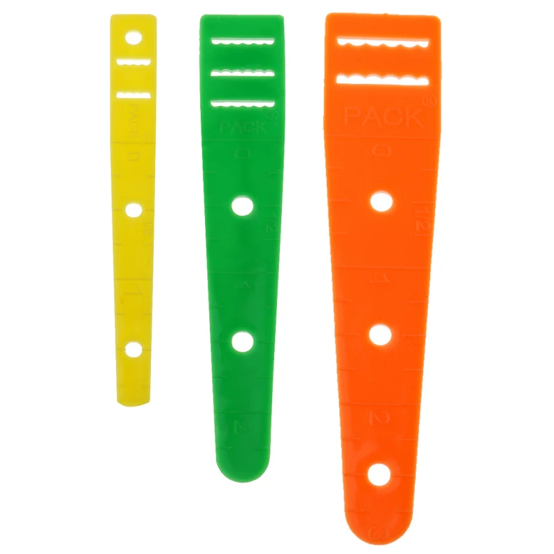 3PCS/set Plastic Elastic Glides Guides Threaders Wear Elastic Band Tool ...