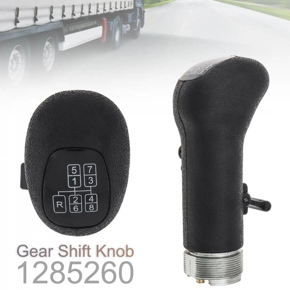 8 Speed Car Gear Shift Knob Lever Stick Manual Gear Shifter 1285260 Fit ...