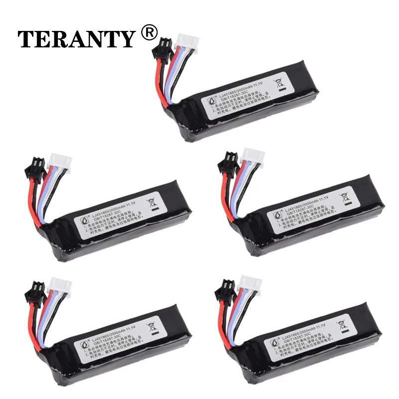TERANTY-Power-Water-Gun-Lipo-Battery-3S-11-1V-2000mAh-30C-451865-for ...