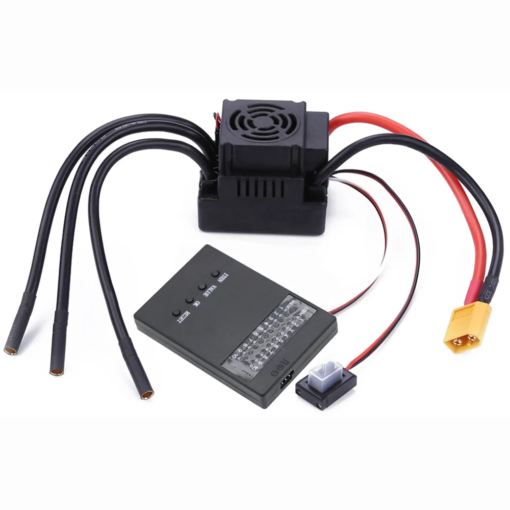 RC 80A/120A 2 4S Bürstenlosen ESC 5,8 V/3A BEC LED Programe Karte Für 1 ...