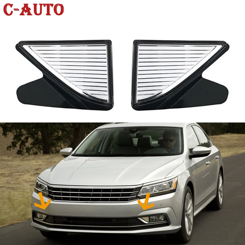 Car-Auto-Left-Right-Front-Bumper-Lower-Reflector-Reflective-For-VW ...