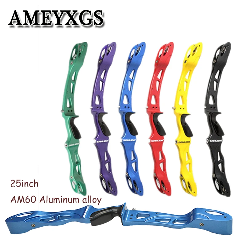 1pc Archery 25lbs Recurve Bow Riser lLF Universal Interface Magnesium ...