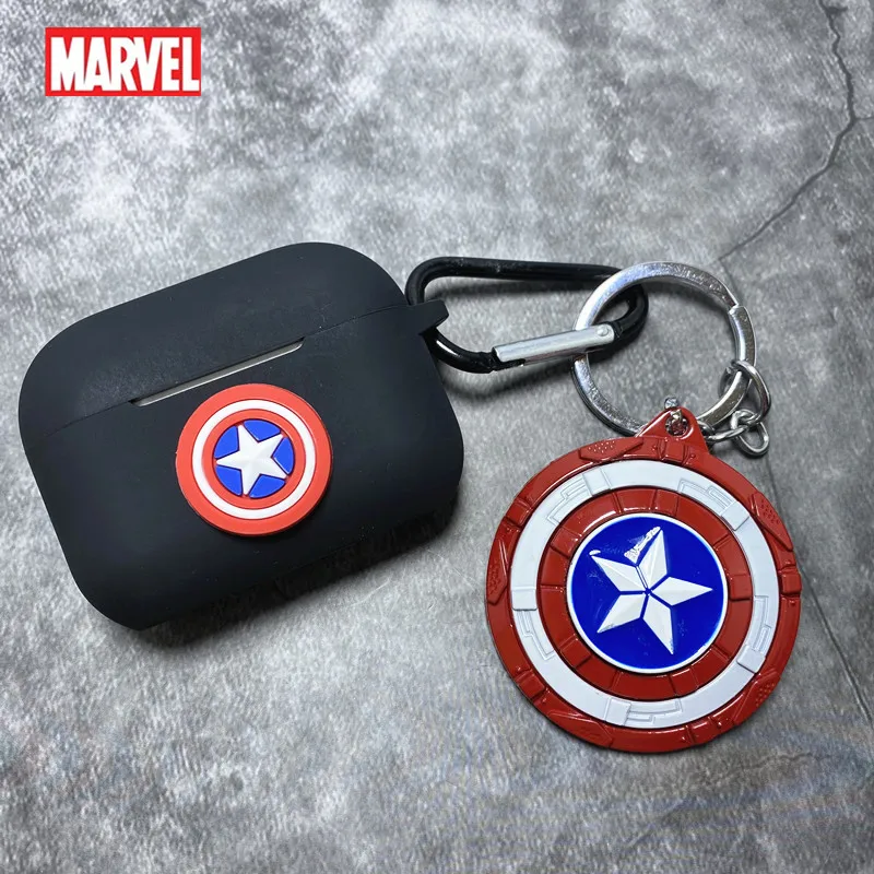 Cartoon Marvel Earphone Case Cover For Apple Airpods Pro Solicone ...