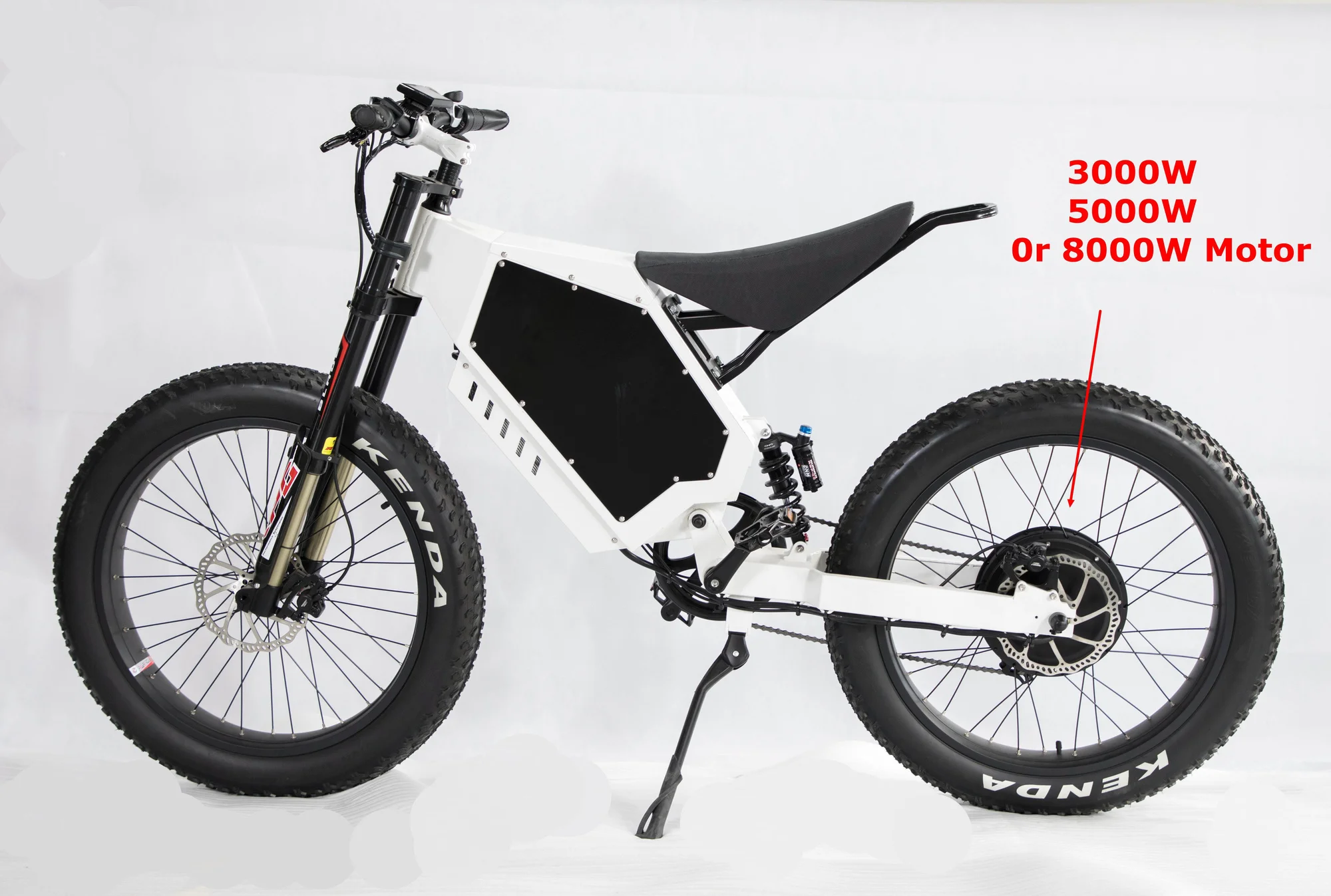 Most Attractive Steel Frame Fat Electric Bike Beach Cruiser 8000W Ebike ...