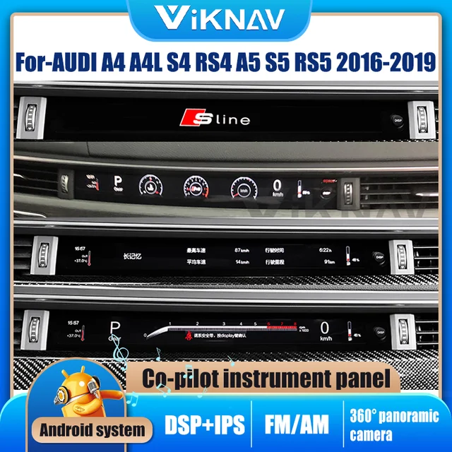 Car Instrument Dashboard For Audi A4L A4 S4 RS4 A5 S5 RS5 TT 2016-2020 ...