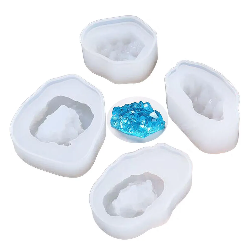 1pcs DIY Icicle Cutting Gem Crystal Epoxy Mold For Handmade Silicone ...